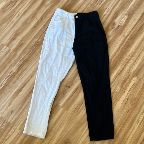 SHEIN | Jeans | Split Colored Pants From Shein | Poshmark